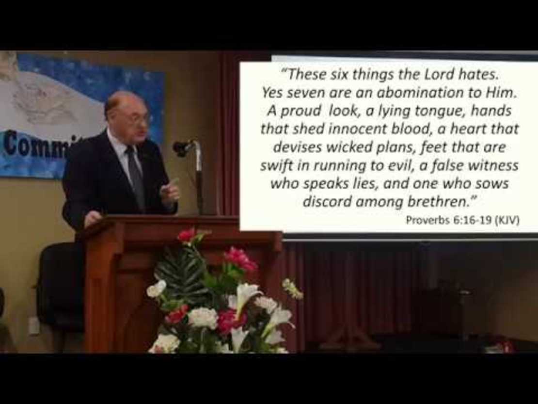 Your tongue can kill you - Pastor John Ward - Levin Seventh-Day ...
