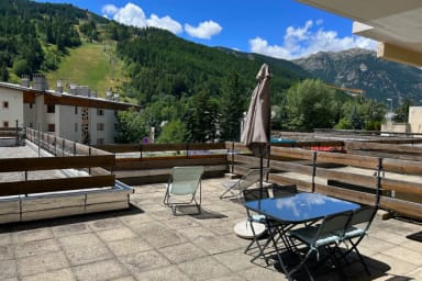 Appt Montagnard Avec Terrasse - Le Monêtier-les-Bains