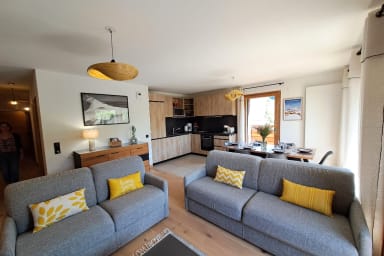 Spacious 8-person Apartment With Mountain Views - Le Grand-Bornand