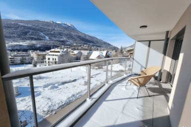 New Designer Apt With Stunning Briançon Views - 브히앙쏭