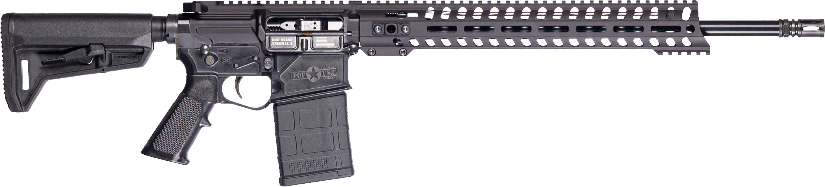 POF ROGUE DI Rifle 308 Caliber 18-inch Barrel 20-Round Dark Earth ...
