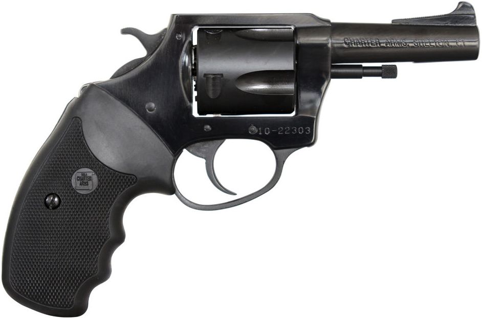 Charter Arms Bulldog Revolver, .44 Special, 3" Blued Carbon Steel, 5 ...