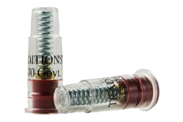 Traditions 45-70 Plastic Snap Caps Spring loaded to protect firing pins ...