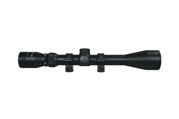 Nikko NMC41240W Mountmaster 4-12x40 1/4 MOA Turrets Matte Black Scope ...