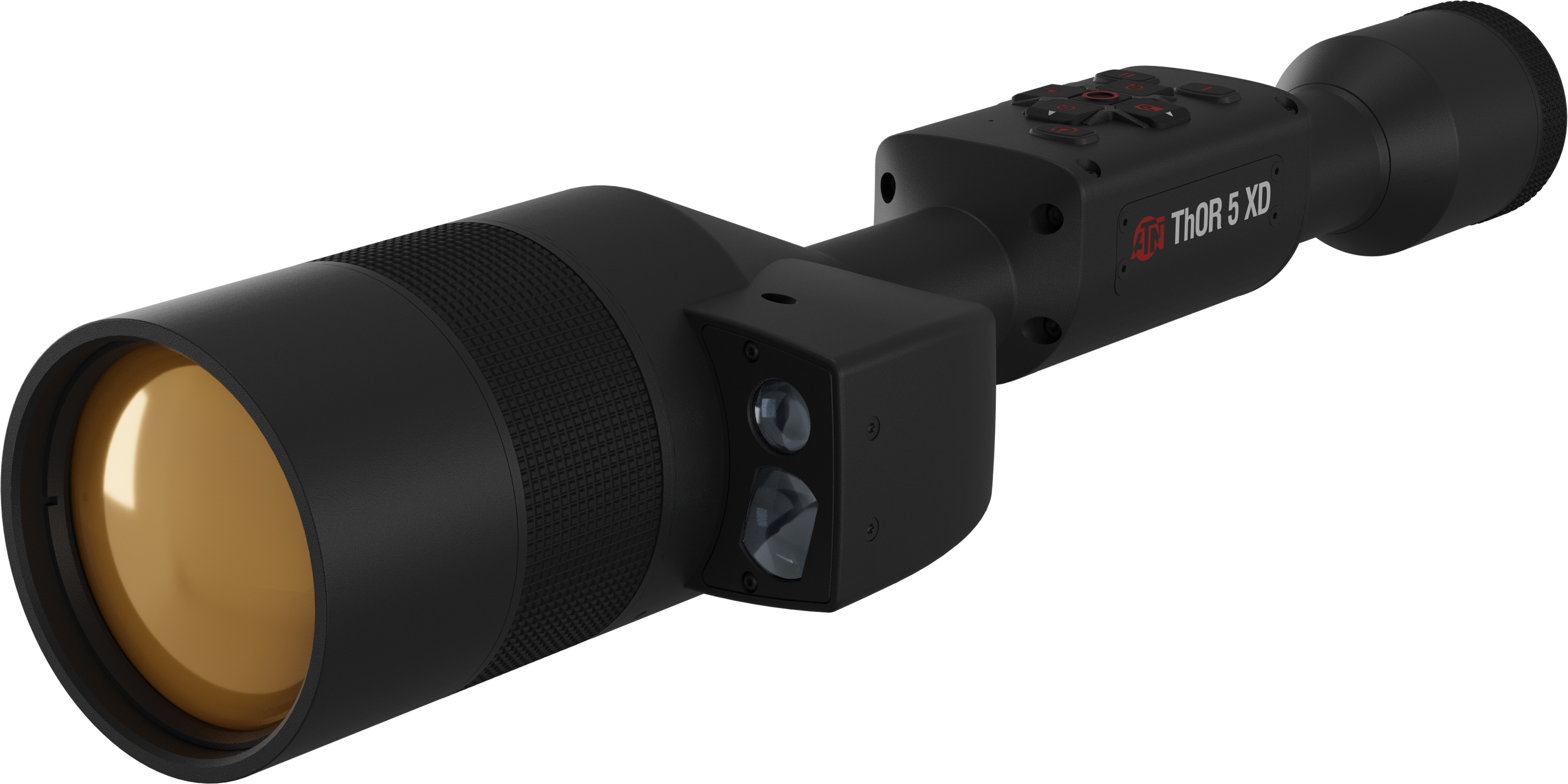 ATN Thor 5 XD LRF Thermal Rifle Scope: 3-30x Magnification, 1280x1024 ...
