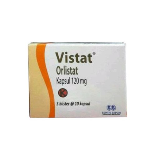 Vistat 120 mg 10 Kapsul - Manfaat, Kandungan, Dosis, dan Efek Samping