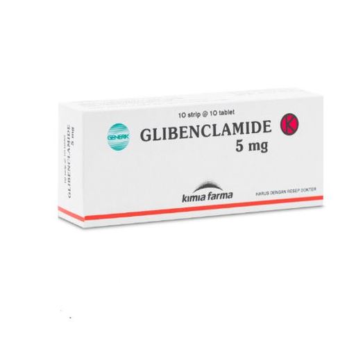 Glibenclamide 5 Mg 10 Tablet Kimia Farma - Alodokter Shop