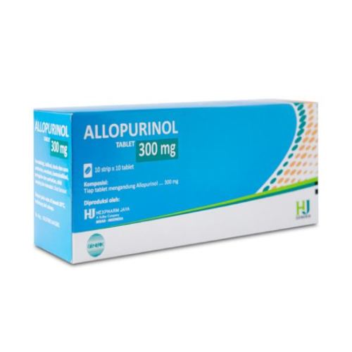 Allopurinol 300 mg 10 Tablet Hexpharm - Manfaat, Kandungan, Dosis, dan ... Allopurinol 300 mg 10 Tablet Hexpharm - Manfaat, Kandungan, Dosis, dan ...