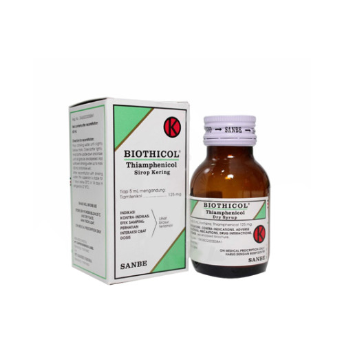 Biothicol 125 mg Sirup Kering 60 ml - Manfaat, Kandungan, Dosis, dan ...
