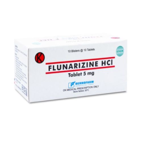 Flunarizine 5 mg 10 Tablet Hexpharm - Manfaat, Kandungan, Dosis, dan ...