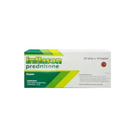 Inflason 5 Mg 10 Kaplet - Alodokter Shop