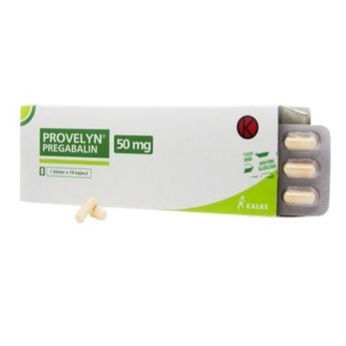 Provelyn 50 mg 14 Kapsul - Manfaat, Kandungan, Dosis, dan Efek Samping