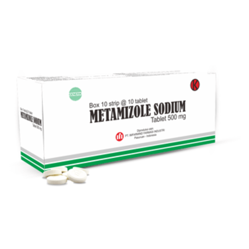 Metamizole 500 mg 10 Tablet Kimia Farma - Alodokter Shop