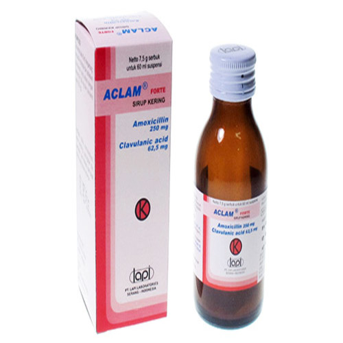 Aclam Forte Sirup Kering 60 ml - Manfaat, Kandungan, Dosis, dan Efek ...