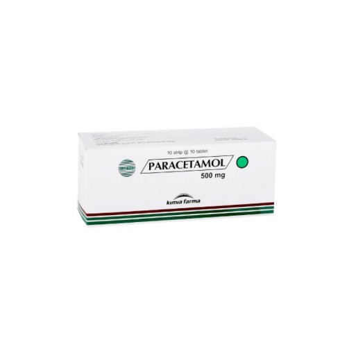 Paracetamol 500 mg 10 Tablet Rama - Manfaat, Kandungan, Dosis, dan Efek ...