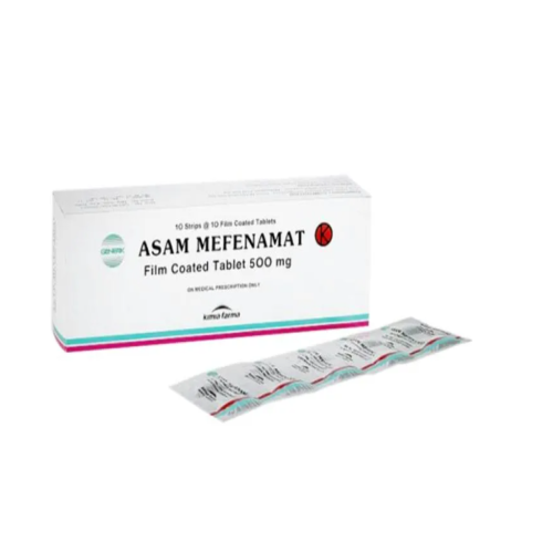 Asam Mefenamat 500 mg 10 Kaplet Rama - Manfaat, Kandungan, Dosis, dan Efek Samping