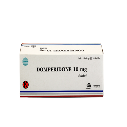 Domperidone 10 mg 10 Tablet Erlimpex - Manfaat, Kandungan, Dosis, dan Efek Samping
