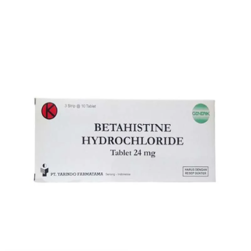 Betahistine 24 Mg 20 Tablet Yarindo - Alodokter Shop