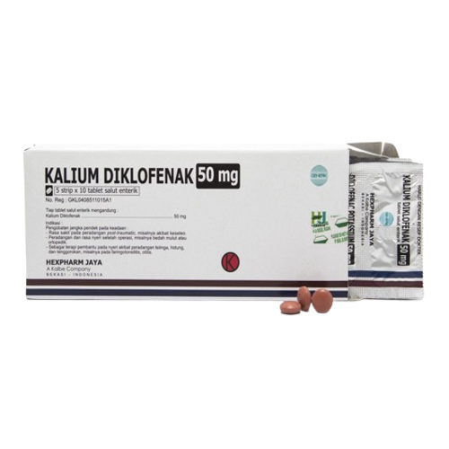 Diclofenac Potassium 50 Mg 10 Tablet Nulab - Alodokter Shop