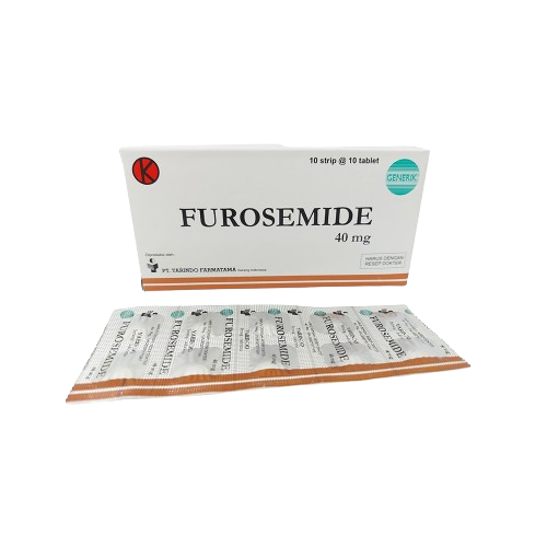 Furosemide 40 Mg 10 Tablet Yarindo - Alodokter Shop