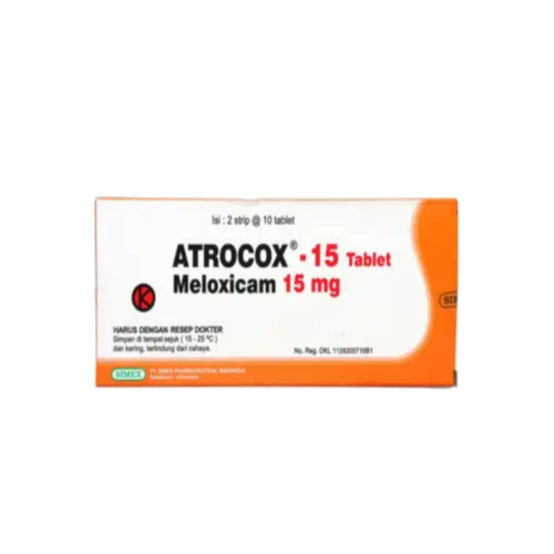 Atrocox 15 mg 10 Tablet - Manfaat, Kandungan, Dosis, dan Efek Samping