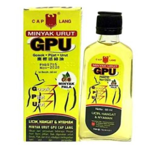 GPU Minyak Urut Pala 60 Ml - Alodokter Shop