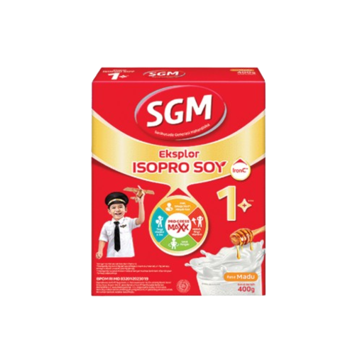 SGM Eksplor Isopro Soy 1 Plus Madu 400 gram - Alodokter Shop