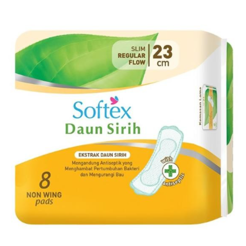Softex Daun Sirih Non Wing 23 cm 8 Piece - Alodokter Shop
