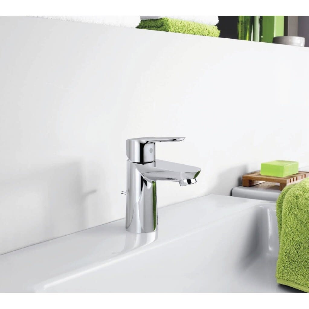 Смесител Grohe BauEdge, Long-life керамичен механизъм, температурен ...