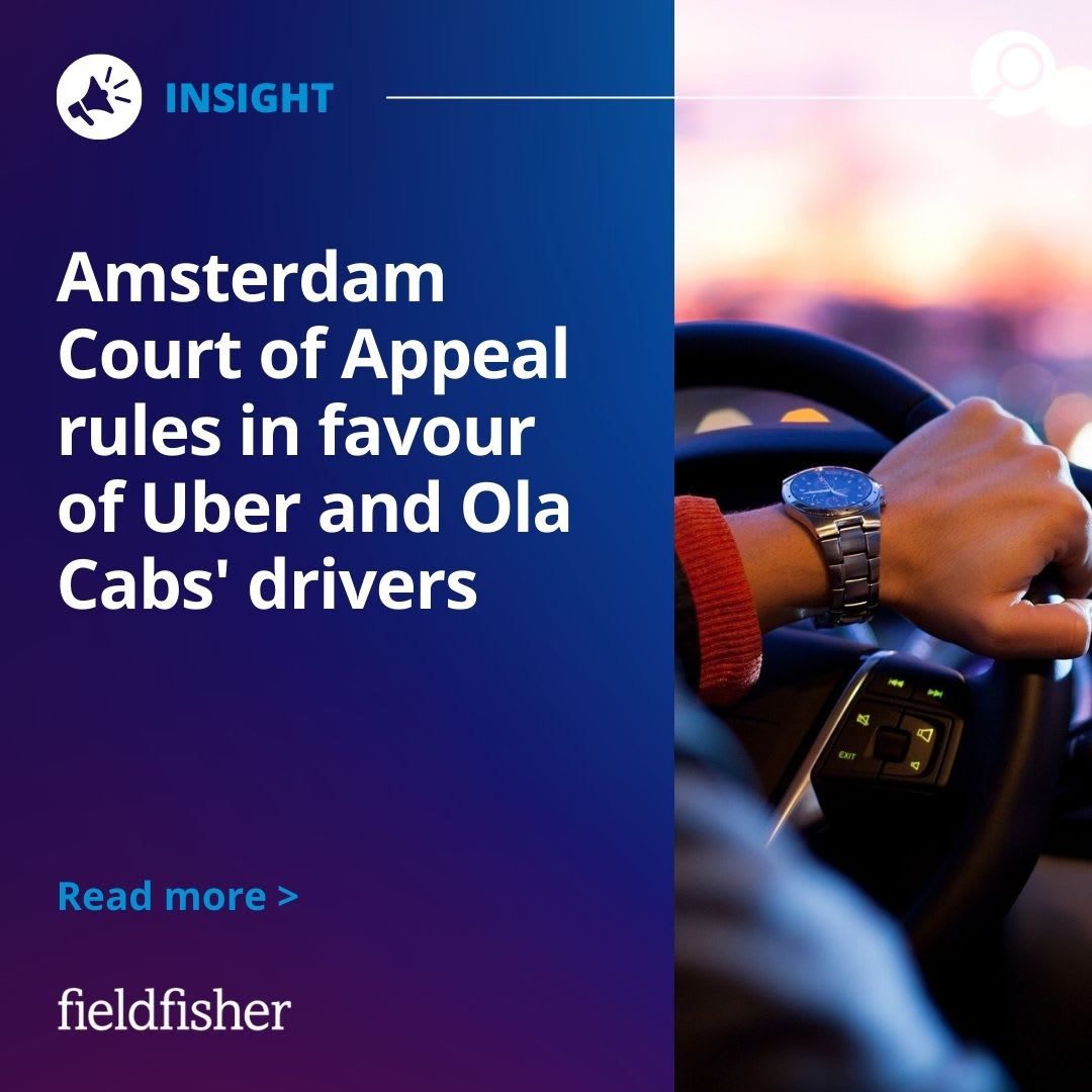 Amsterdam Court of Appeal rules in favour of Uber and Ola Cabs' drivers ...