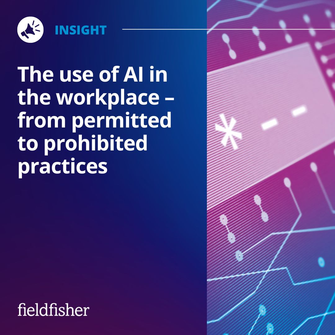 The use of AI in the workplace – from permitted to prohibited practices