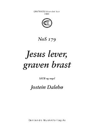 Jesus lever, graven brast | Notebutikken