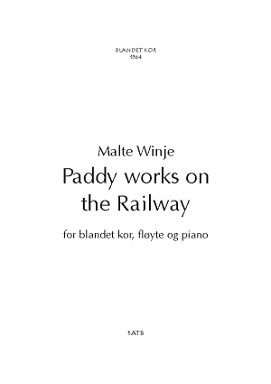 Paddy works on the Railway | Notebutikken