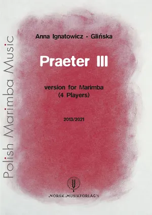 Praeter III for marimba
