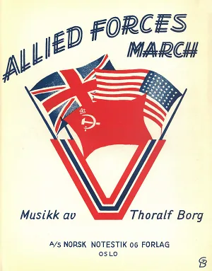 THORALF BORG: Allied forces march