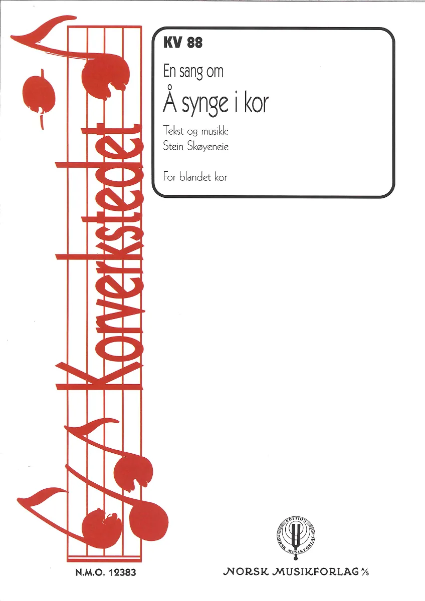 En sang om: Å synge i kor - SATB | Notebutikken