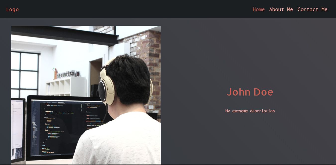 How to make a simple portfolio website