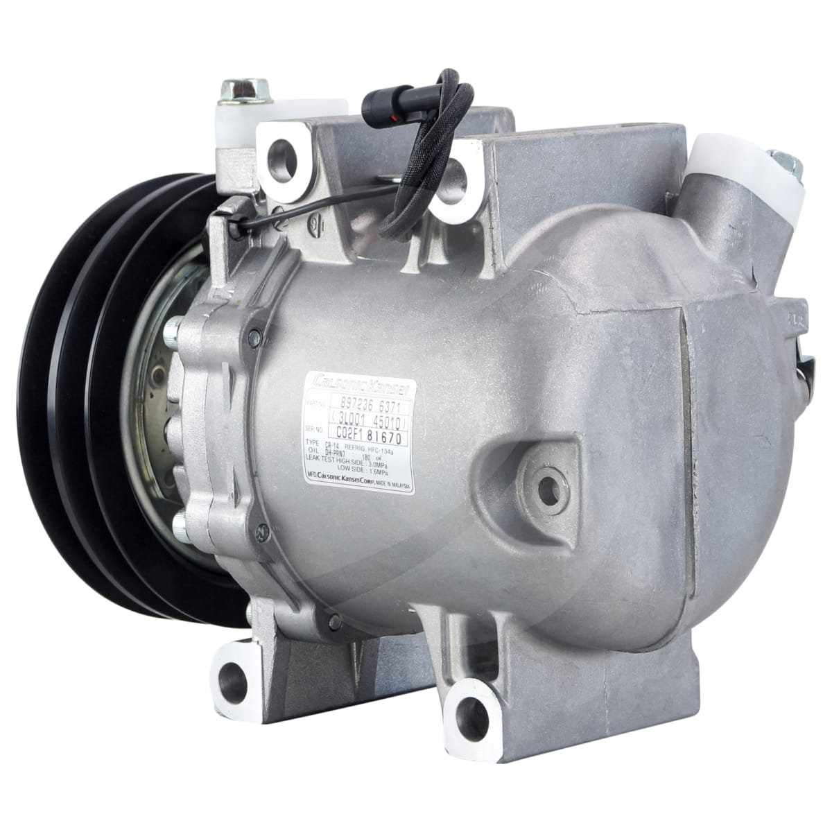 COMPRESSOR, HOLDEN RODEO RA03 DIESEL TURBO 03/03-, CALSONIC, CR14, 2A