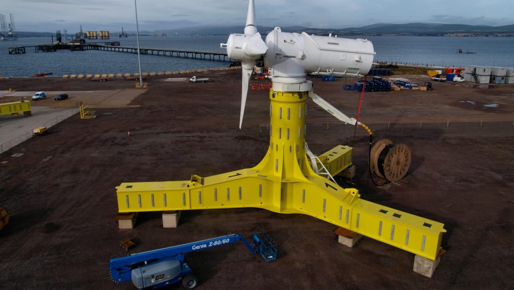 MeyGen Phase 1A Tidal Turbine Support Structure - The Institution of ...