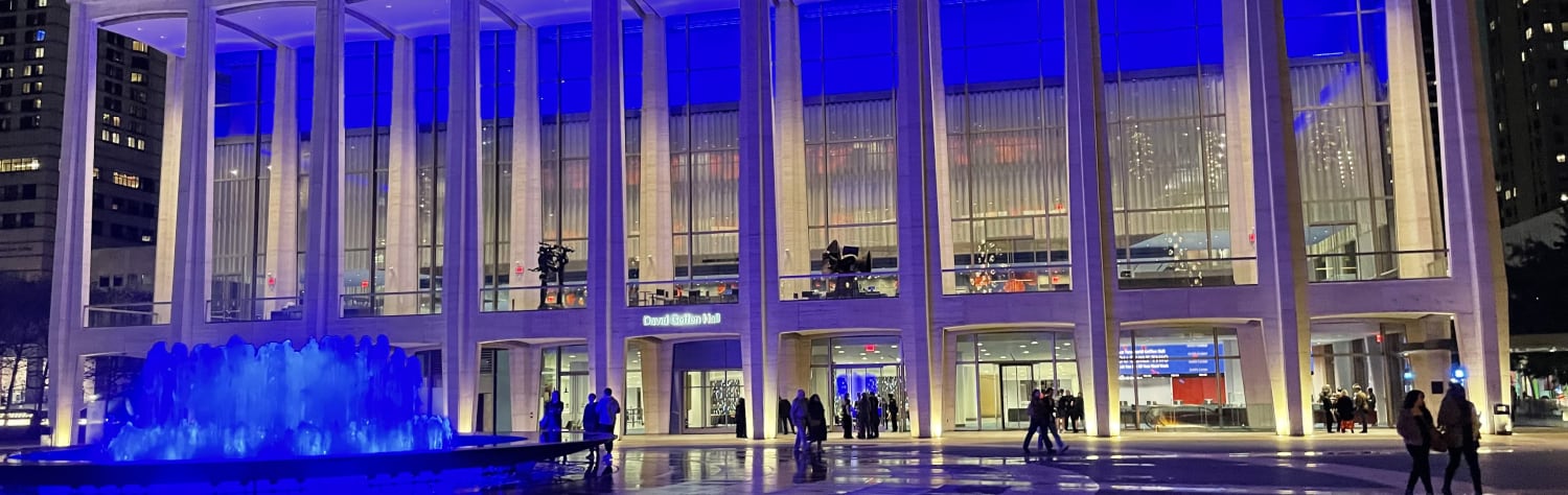 David Geffen Hall Renovation, Lincoln Center - The Institution of ...