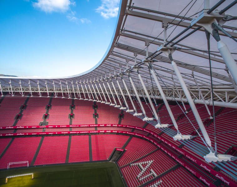 San Mames Football Stadium Cable Roof Extension - The Institution of ...
