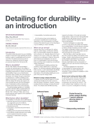 Detailing for durability – an introduction - The Institution of ...