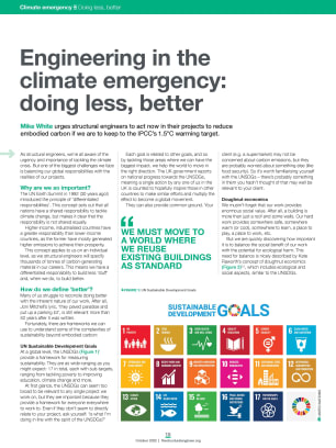 Engineering in the climate emergency: doing less, better - The ...