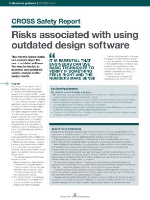 CROSS Safety Report: Risks associated with using outdated design ...