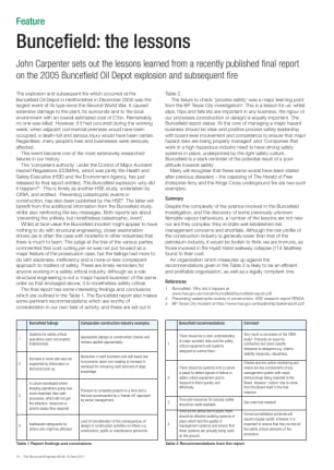 Buncefield: the lessons - The Institution of Structural Engineers