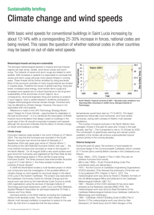 Climate change and wind speeds - The Institution of Structural Engineers