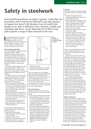 Safety in steelwork - The Institution of Structural Engineers
