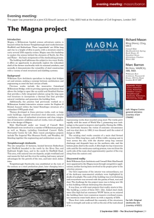 The Magna project - The Institution of Structural Engineers
