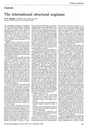 The International Structural Engineer - The Institution of Structural ...