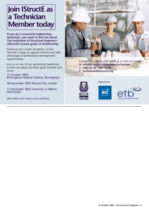 Join IStructE as a Technician Member today - The Institution of ...